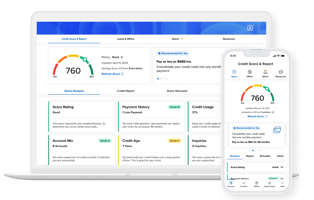 SavvyMoney Credit Score Solutions for Banks and Credit Unions